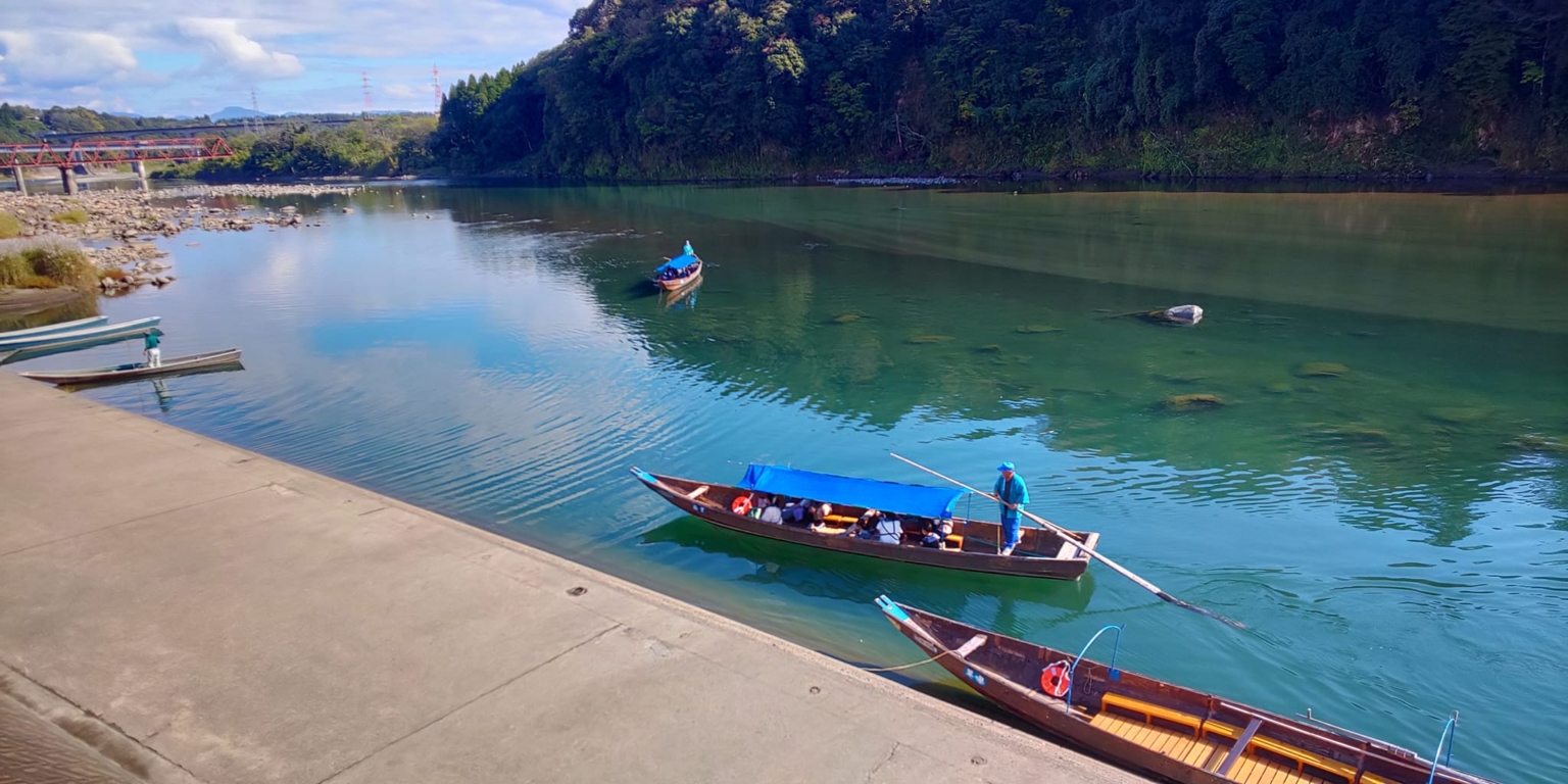 人吉球磨川の憩いの場・発船場「HASSENBA」で九州パンケーキ